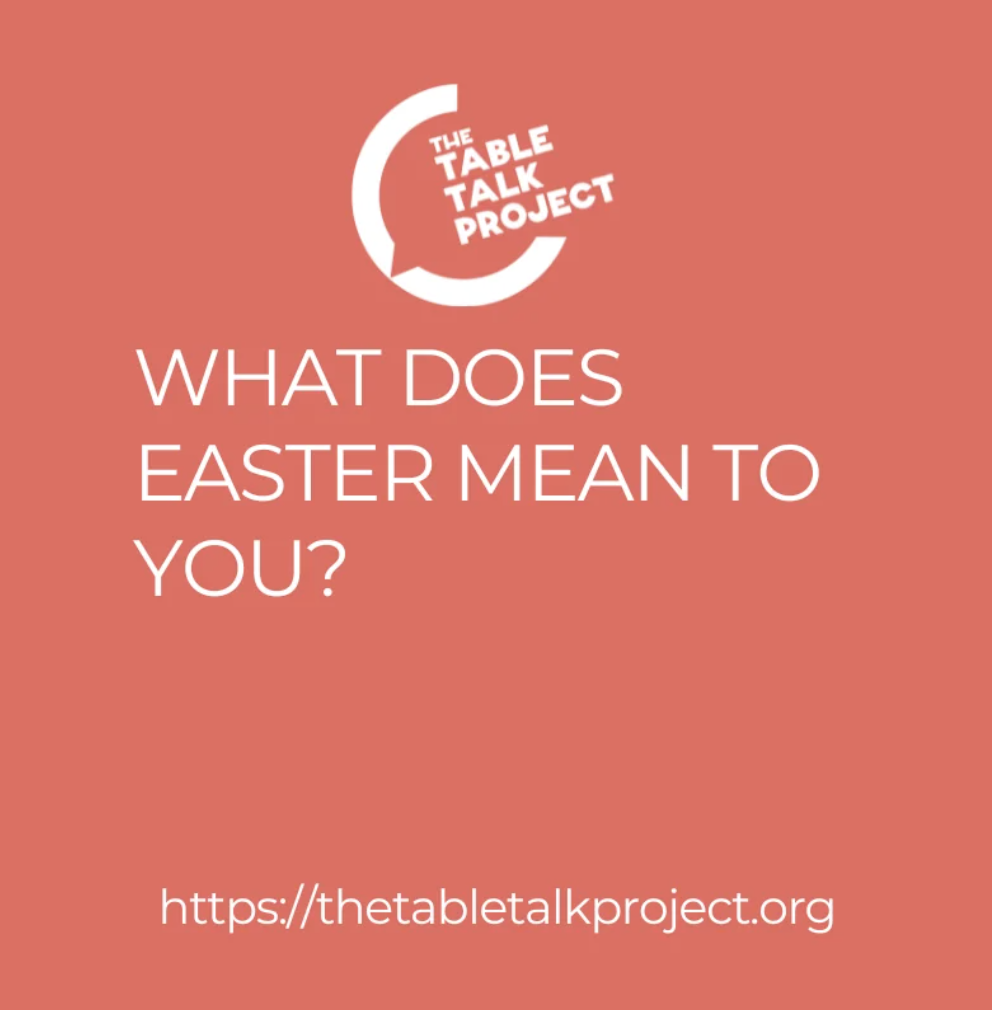 The easter long weekend can be good for you - The Table Talk Project
